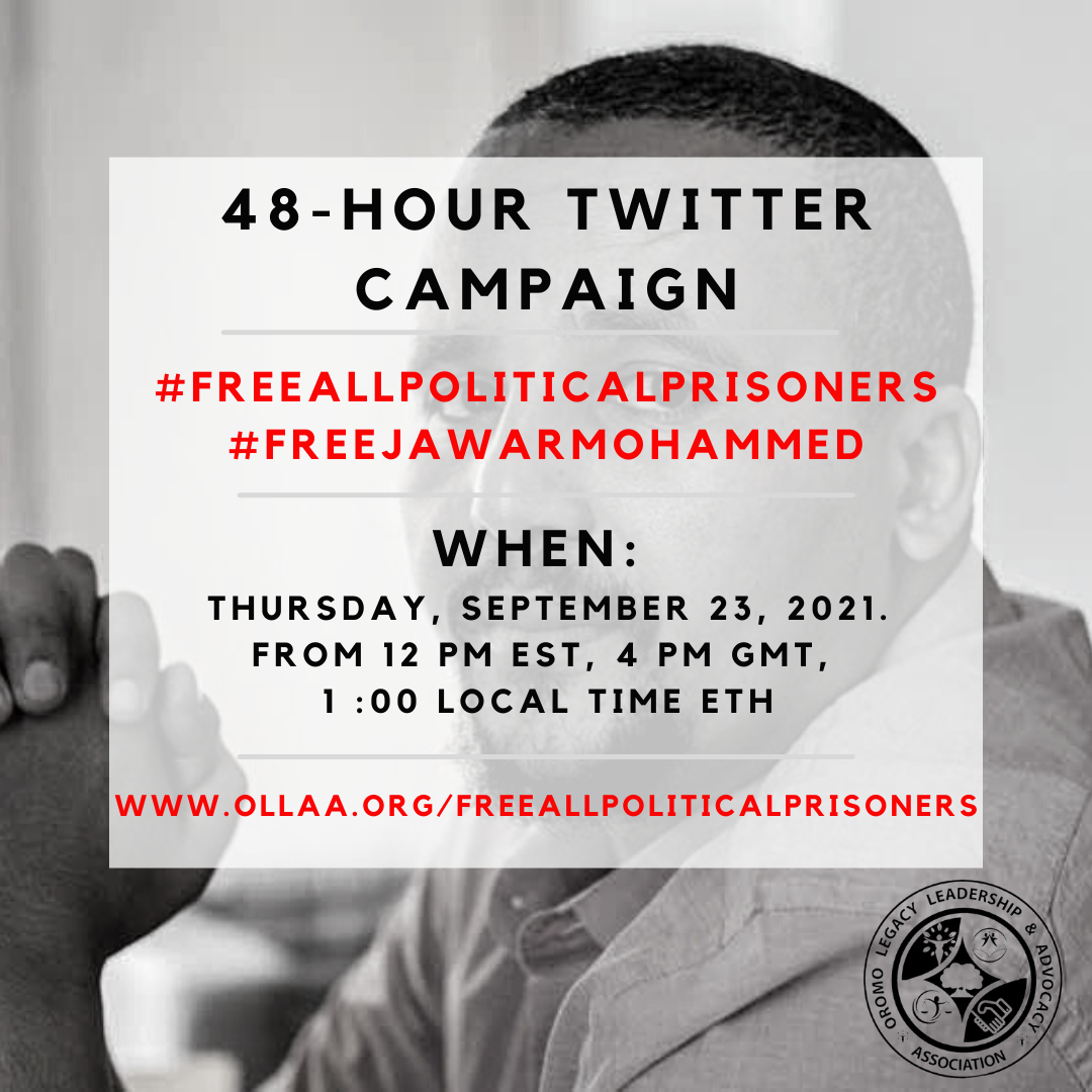 FreeAllPoliticalPrisoners - OROMO LEGACY LEADERSHIP & ADVOCACY ASSOCIATION
